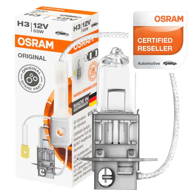 1 LAMPADA OSRAM H3 Original Line 64151 Lampadine Fari Auto Moto Alogena ...