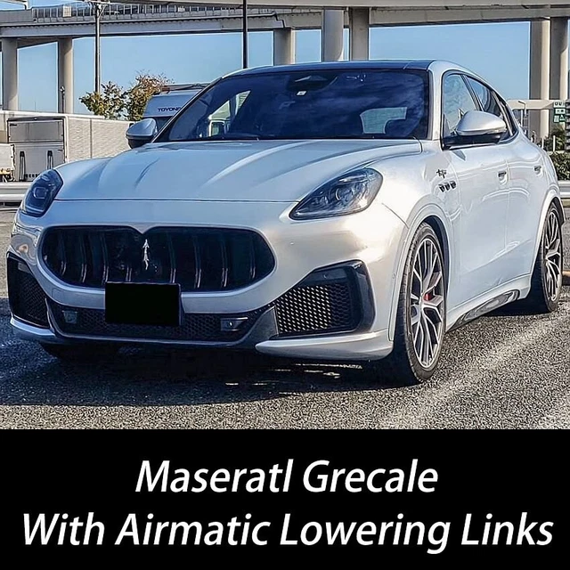 FOR MASERATI GRECALE Trofeo M182 Air Suspension lowered Links Kit ...