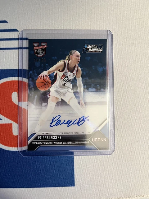 PAIGE BUECKERS 2024 Bowman U Now NCAA Auto /49 Autograph UConn Huskies £286.91 - PicClick UK