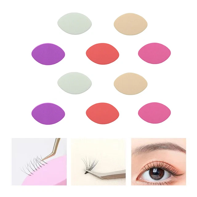 PRACTICE CHART BEGINNER Lash Map Plus Eye Shape Sponge For Eyelash ...