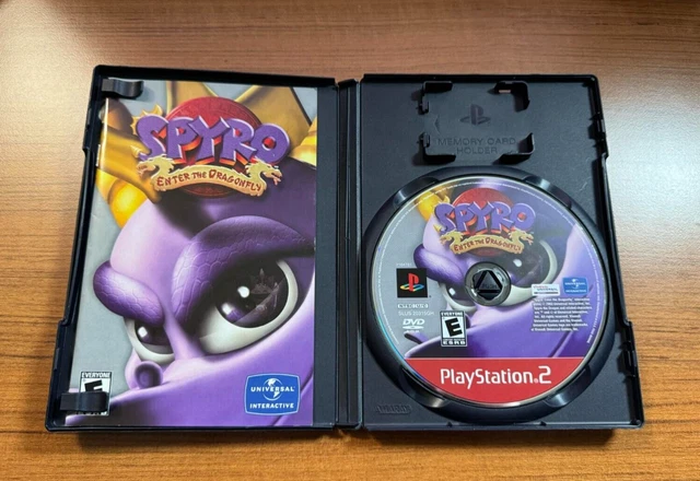 SPYRO: ENTER THE Dragonfly - (Sony Playstation 2, 2002) Ps2 - No Cover ...