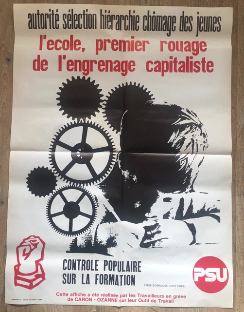 LOT 12 AFFICHES originales - PSU - Rare EUR 30,00 - PicClick FR