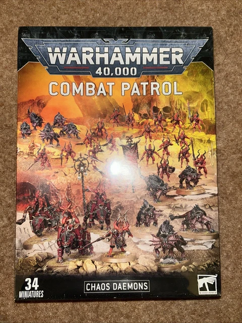 GAMES WORKSHOP WARHAMMER 40K Combat Patrol: Chaos Daemons Miniature £140.00 - PicClick UK