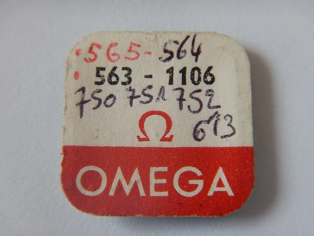 TIGE REMONTOIR OMEGA 613 563 564 565 et 750 751 752 part. 1106 WINDING ...