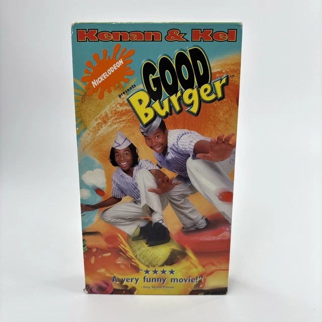 GOOD BURGER (VHS, 1998) Nickelodeon Paramount Black VHS Tape $19.99 ...