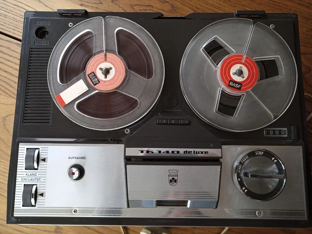 VINTAGE GRUNDIG TK 140 DELUXE Tonbandgerät EUR 18,50 - PicClick DE