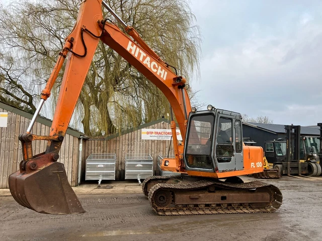 FIAT HITACHI 130 Excavator £6,950.00 - PicClick UK
