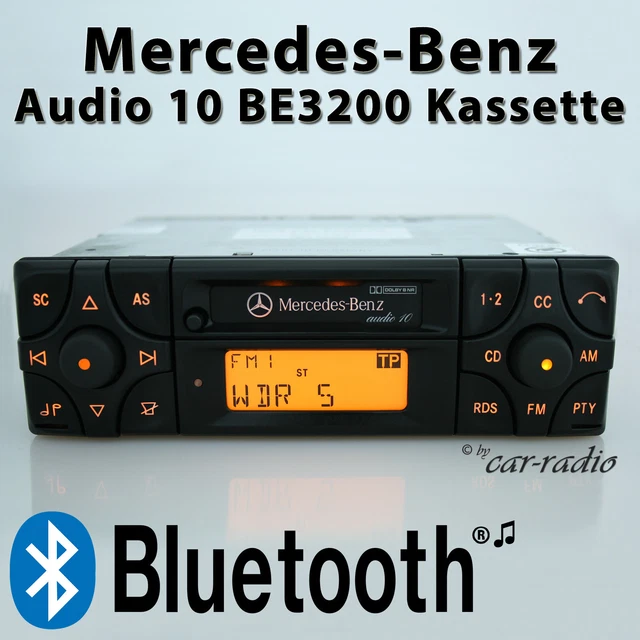 ORIGINAL MERCEDES AUDIO 10 BE3200 MP3 Bluetooth Becker Kassettenradio ...