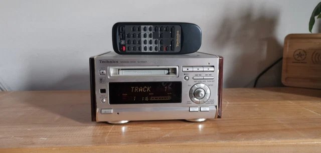 TECHNICS SJ-HD501 LETTORE Minidisc/Registratore con Telecomando ...