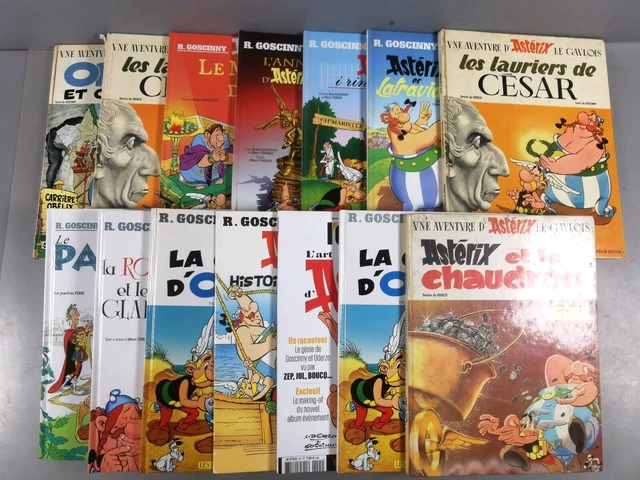 LOT 14 BANDE DESSINEE ASTERIX Et OBELIX Humour Revue GAULOIS Uderzo ...