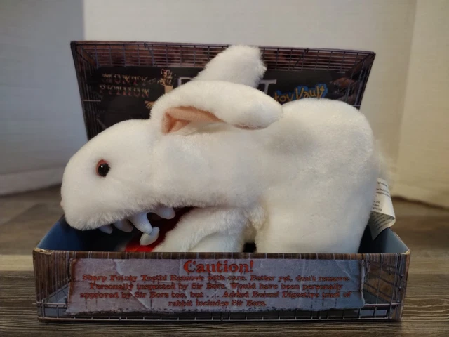 MONTY PYTHON RABBIT With Big Pointy Teeth 9" Plush Toy 2001 Toy Vault ...