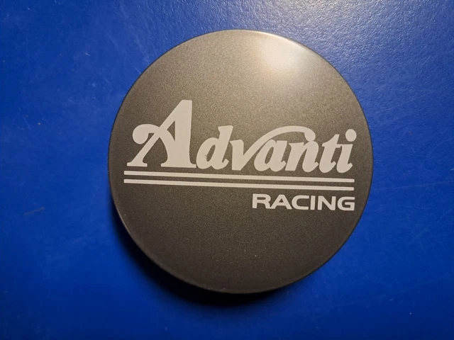 ADVANTI XC60 NABENDECKEL Nabenkappen Logo Anthrazit ca. 60mm Deckneu 46 ...