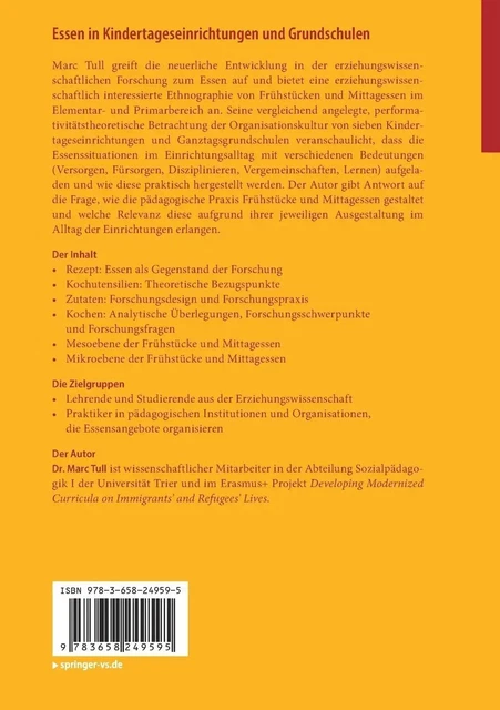 ESSEN IN KINDERTAGESEINRICHTUNGEN und Grundschulen | Marc Tull ...