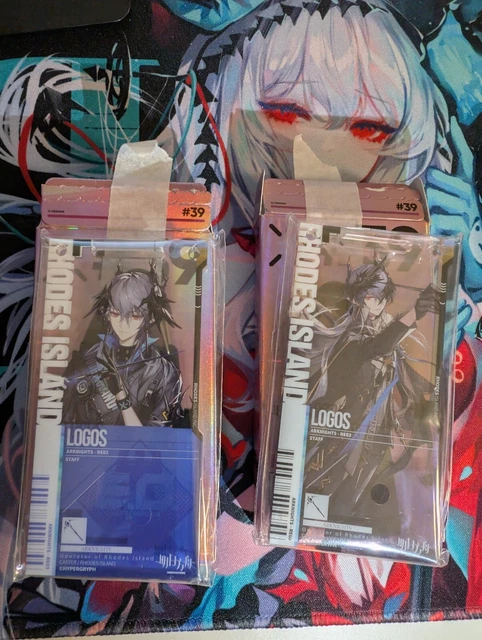 ARKNIGHTS ACCESS PASS, authorization #39, logos & logos elite 2 in pair ...