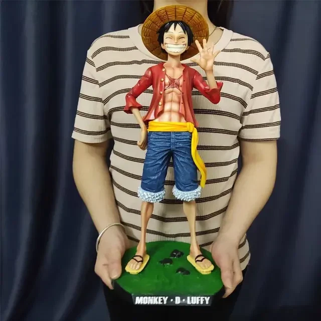 ACTION FIGURE MONKEY D. LUFFY PVC BIG SIZE 42.5cm ONEPIECE ONE PIECE ...
