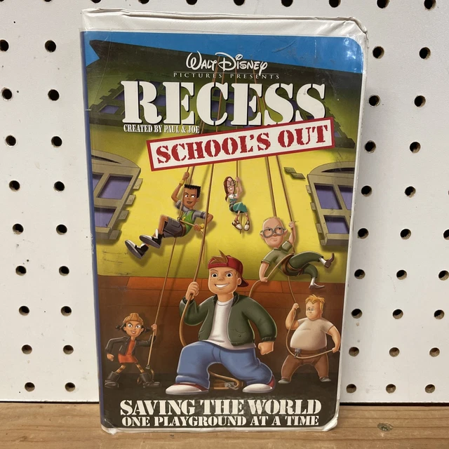 WALT DISNEY RECESS SCHOOL'S OUT (VHS, 2001) Clamshell Case £5.53 ...