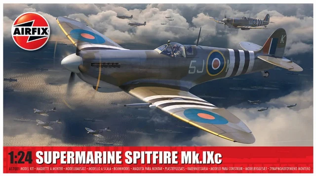 AIRFIX 17001 1:24 Supermarine Spitfire Mk.IXc Plastic Model Kit EUR 108,94 - PicClick DE