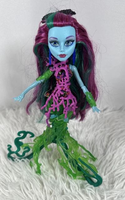 MONSTER HIGH GREAT Carrier Reef Posea Reef Mermaid Doll Near Complete ...