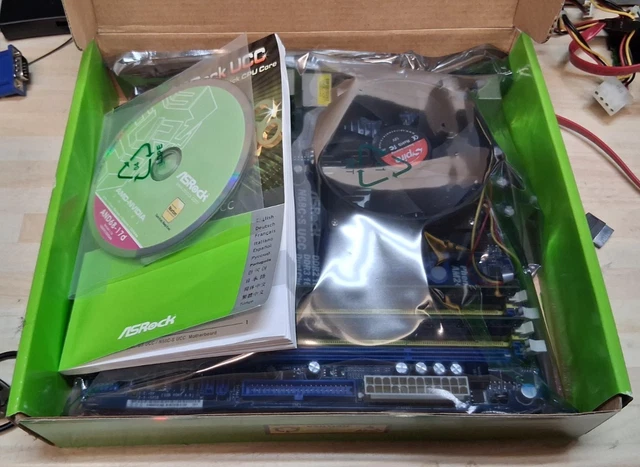 ASROCK N68C-S UCC, Socket AM3, AMD Motherboard + AMD Athlon X2 7550 ...