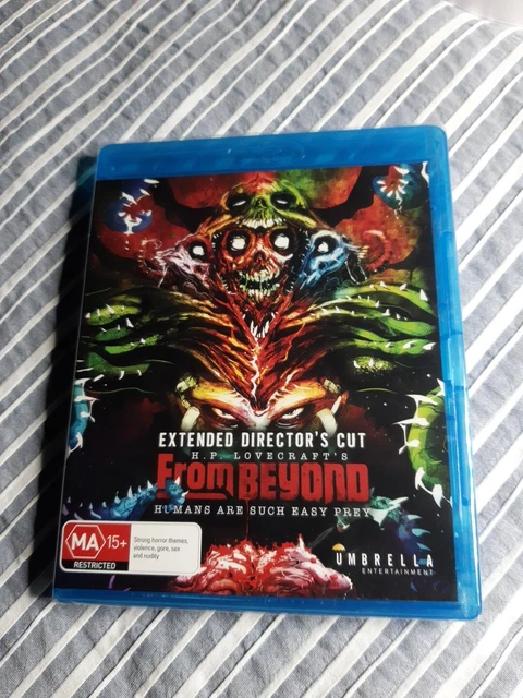 FROM BEYOND.H.P LOVECRAFT.EXTENDED Director's Cut. Bluray.Brand New ...