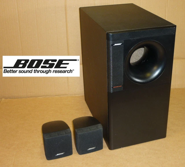 BOSE ACOUSTIMASS 3 Series IV Speaker System in Black £89.99 - PicClick UK