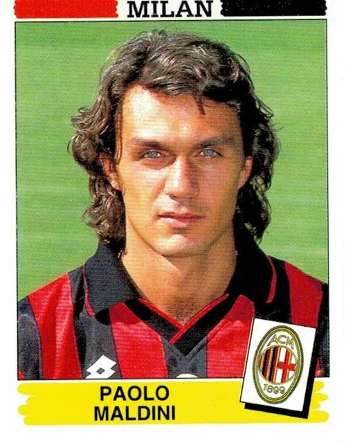 CALCIATORI PANINI 1994-1995 Figurina N. 205 Paolo Maldini (Milan) EUR 3,99 - PicClick IT