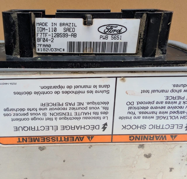 99-03 FORD F250 F350 SD Injector Drive Module IDM-110 F7TF-12B599-AB 7. ...