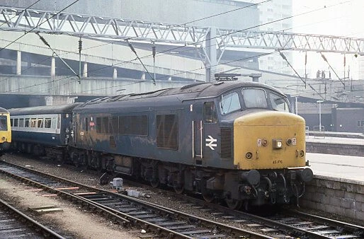 ORIGINAL COLOUR SLIDE of 45106 BR class 45 Peak diesel loco £2.25 ...