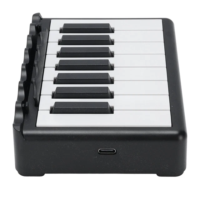 PIANO CALENDAR 2025 Miniature Piano Desk Calendar Playable Piano Black ...