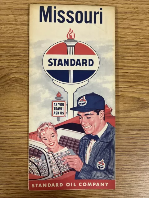 VINTAGE STANDARD OIL Company Road Map Of Central United States £6.57 ... VINTAGE STANDARD OIL Company Road Map Of Central United States £6.57 ...