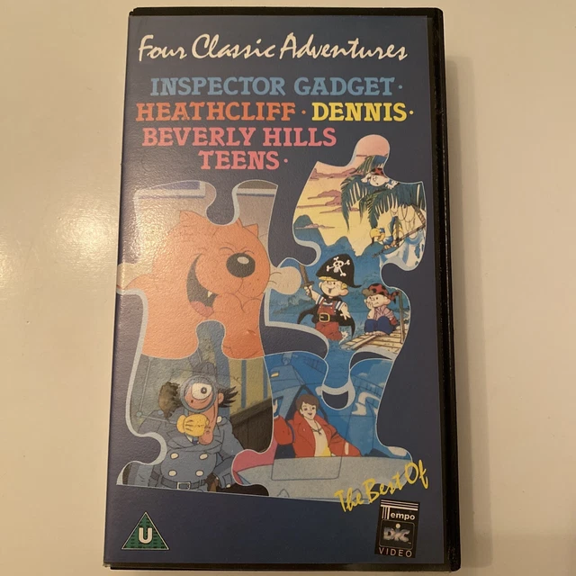 RARE CLASSIC CARTOONS, VHS VIDEO, TEMPO DIC, CHILDRENS VINTAGE ...