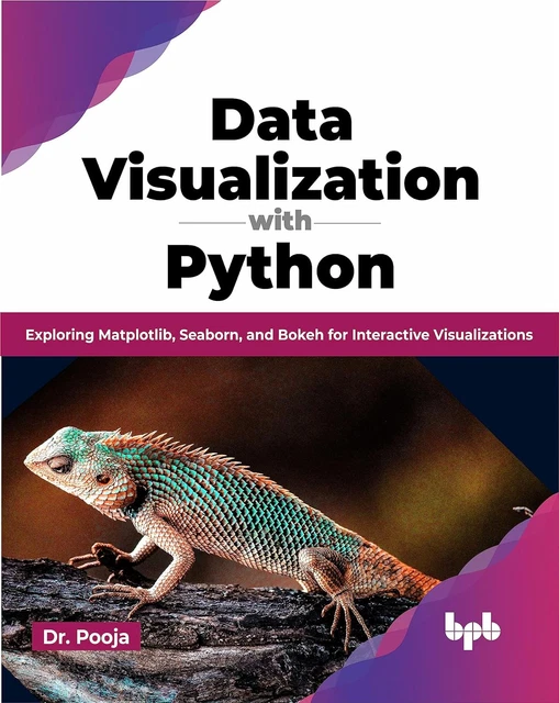 DATA VISUALIZATION WITH Python: Exploring Matplotlib, Seaborn, and Bokeh for Int £38.46 ...