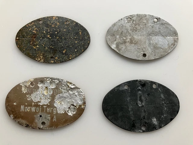 WWII GERMAN NAVY Kriegsmarine Dogtags (Erkennungsmarken) £187.90 ...