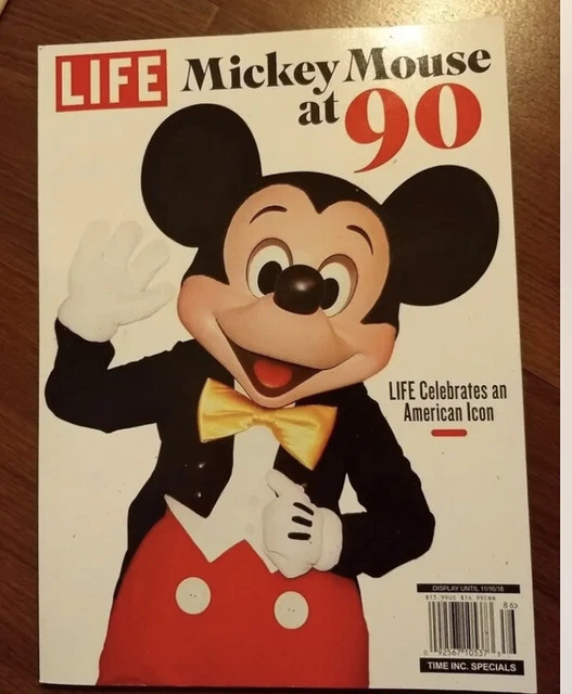 LIFE MAGAZINE CELEBRATES Disney’s MICKEY MOUSE at 90 £17.13 - PicClick UK