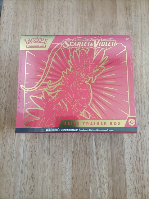 POKEMON SCARLET & Violet Base Set Elite Trainer Box ETB (Koraidon) New ...