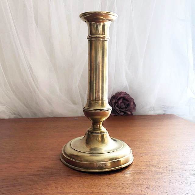 ANCIEN BOUGEOIR À binet coulissant en cuivre doré Début XXᵉ EUR 20,00 ...