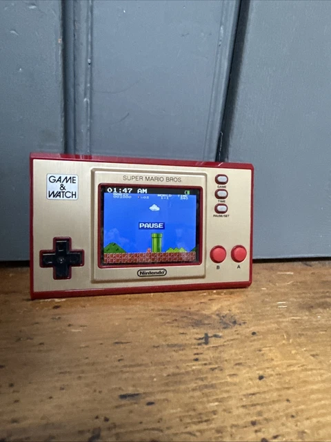 NINTENDO GAME & Watch: Super Mario Bros. Handheld Console with lead £27 ...