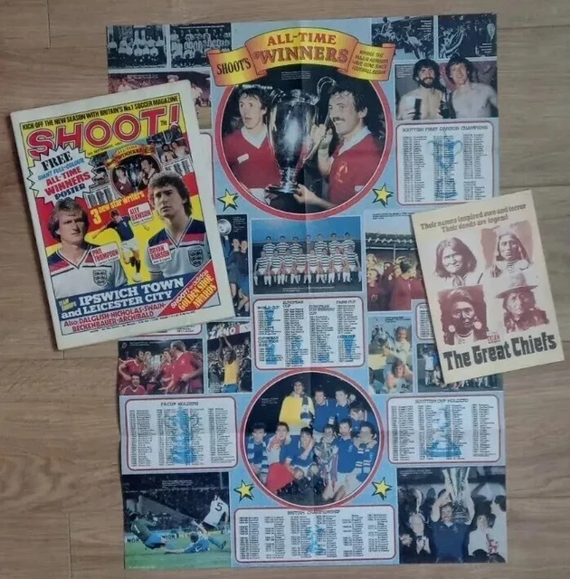 SHOOT MAGAZINE WITH Free Gift All Time Winners Poster + Time Life ...