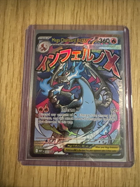 MEGA CHARIZARD X ex 023 Me: Mega Evolution Promo Holo £56.24 - PicClick UK