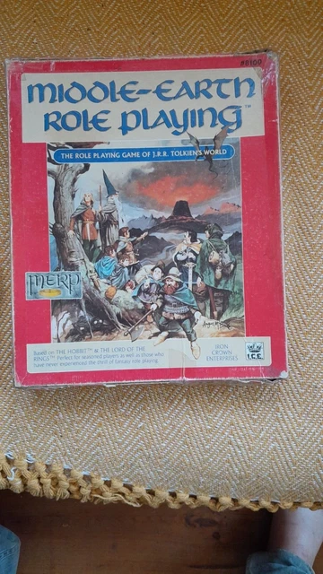 MERP MIDDLE EARTH Roleplaying RPG Boxed set EUR 46,68 - PicClick FR