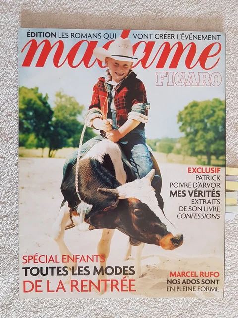 MADAME FIGARO N°18993 27/8/2005 Mode Desperate Housewives Souchon Dolce ...