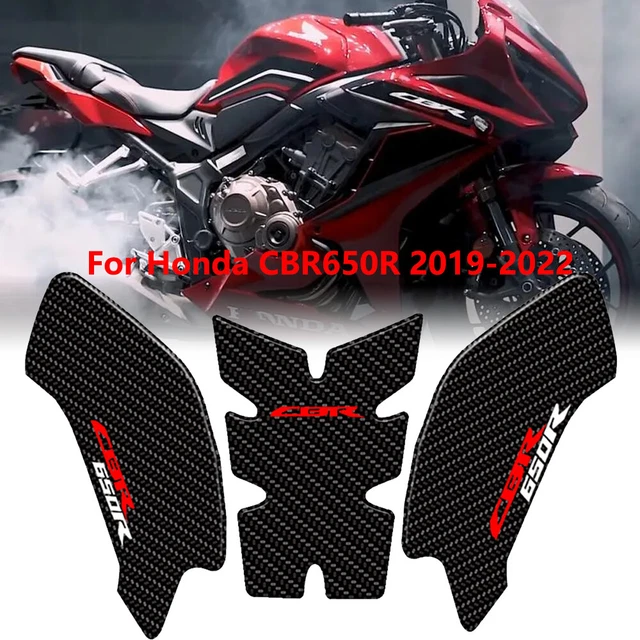 FOR HONDA CBR650R 2019-2022 Genuine Carbon Fiber Fuel/Gas Tank Pad ...