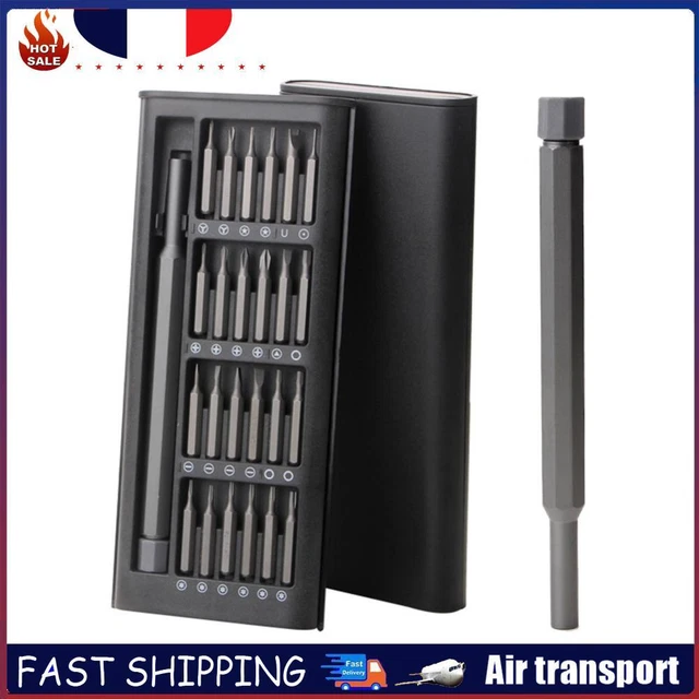 SCREWDRIVER 24 IN 1 Precision Torx Hex Bit Set Magnetic Phone Repair ...