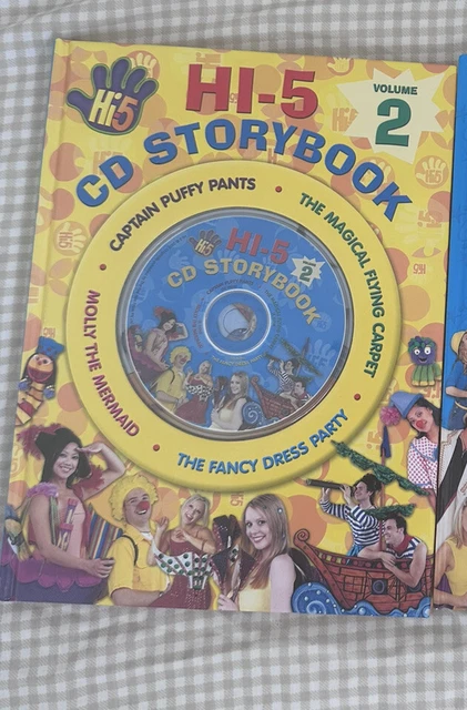 HI-5 - CD Storybook Volume 2; hardcover picture children music book ...