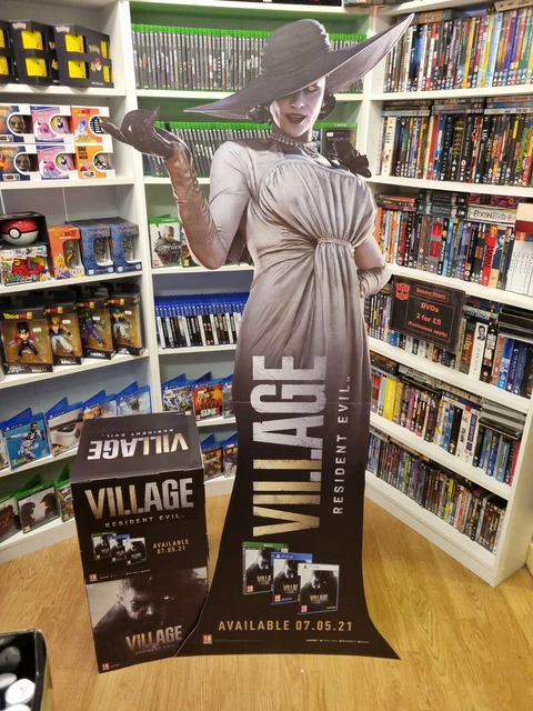 RESIDENT EVIL VILLAGE Official Lady Dimitrescu Display Standee Used ...