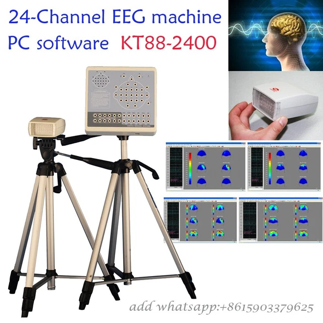 EEG MACHINE KT88-2400 Digital 24-Channel EEG and Mapping System,PC SW ...