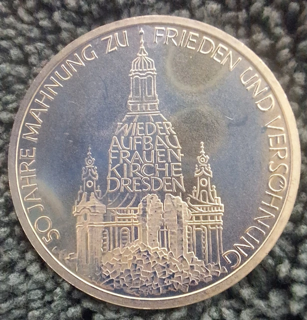 BRD 10 DM 1995 50 Jahre Mahnung zu Frieden und Versöhnung EUR 10,90 - PicClick DE