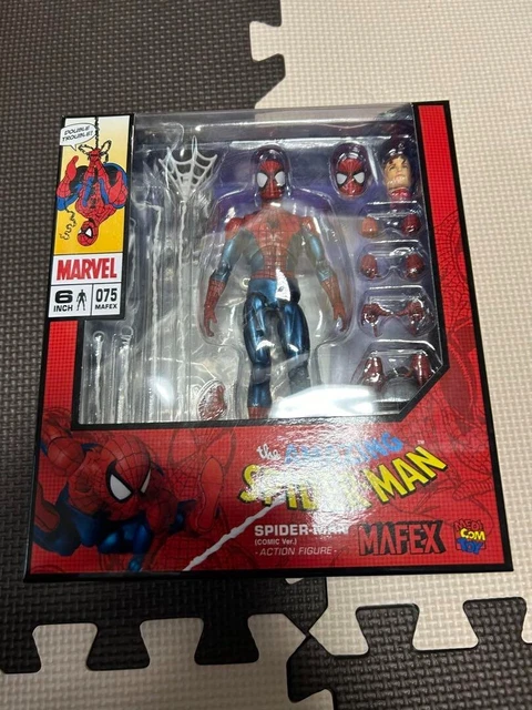 MEDICOM TOY MAFEX No.075 Spider-Man Bd Version Action Figurine Peter ...