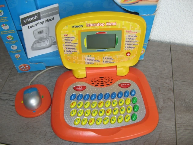 VTECH LEARNTOP MAXI Lerncomputer mit Kindermaus OVP TOP EUR 33,50 ...
