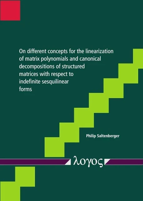 On Different Concepts For The Linearization Of Matrix Polynomials And Canonical Eur 94 10